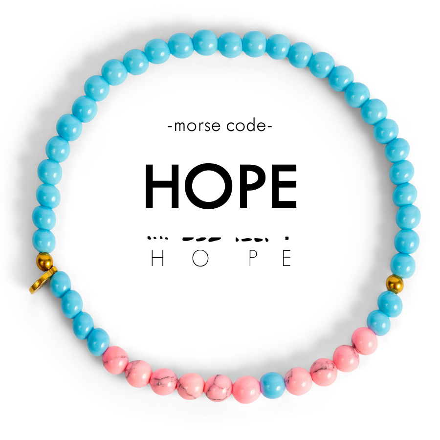 Morse Code Bracelet | HOPE – Military Alphabet Store